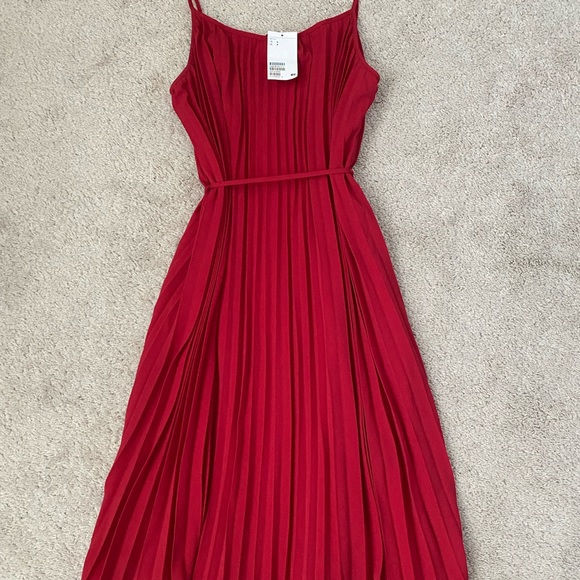 H&M | Dresses | Hm Red Dress | Poshmark